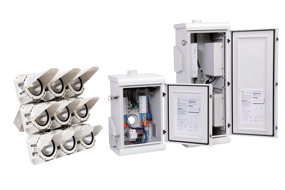 Vision Smart Remote led sports lighting System VSP-3600W-9M-YP - 北京创田科技